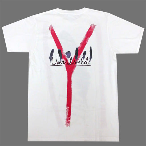 T-Shirt (Male idol) UVERworld LHT17 T-Shirt White M Size "UVERworld ...