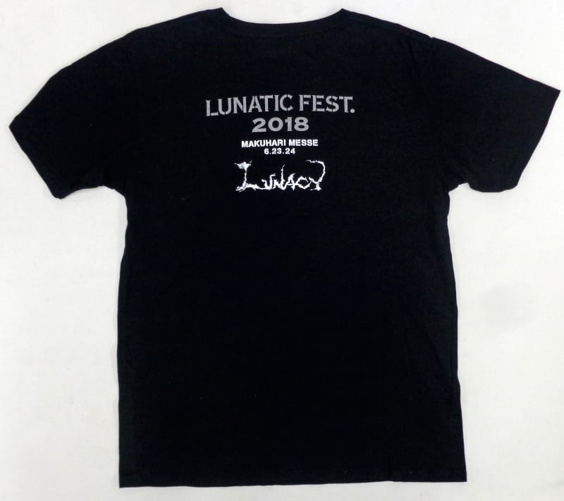 T-Shirt (Male idol) LUNA SEA LUNATIC FEST. 2018 original logo T-shirt ...
