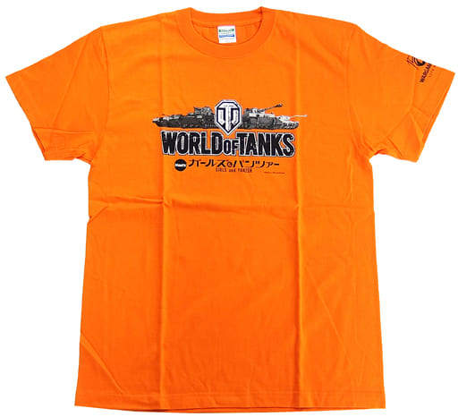Anko Team Original T-shirt Orange L Size 「 World of Tanks meets GIRLS ...