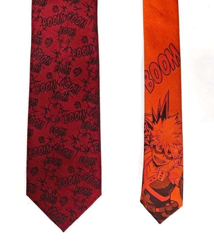 Clothing Katsuki Bakugo Tie Red (Full Pattern)' MY HERO ACADEMIA ...