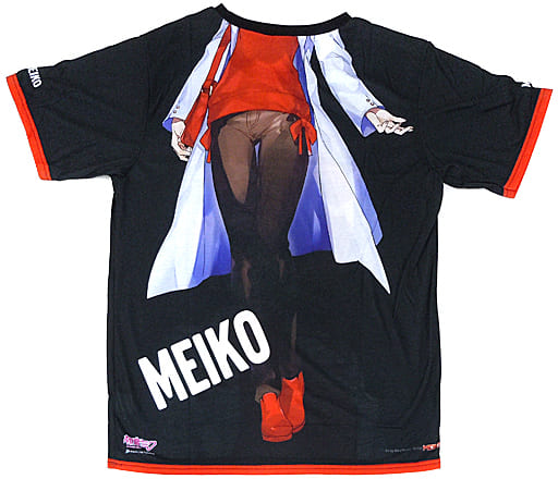 Clothing MEIKO Full Graphic T-Shirt Black L Size 「 Hatsune Miku x Namja ...
