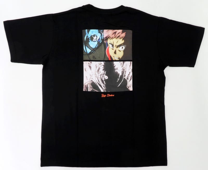 Clothing Kojo Hisahito Back Print T-Shirt, Black L Size "Jujutsu Kaisen ...