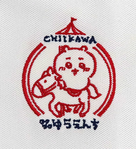 Clothing Chii-kawa Polo Shirt White XL Size "Chii-kawa is small and ...