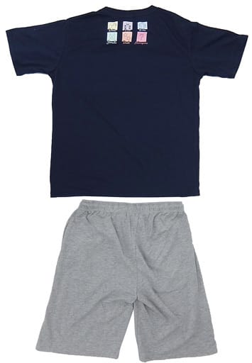 Clothing Wedding Room Wear (Top & Bottom Set) Navy x Gray L Size "Eiga ...