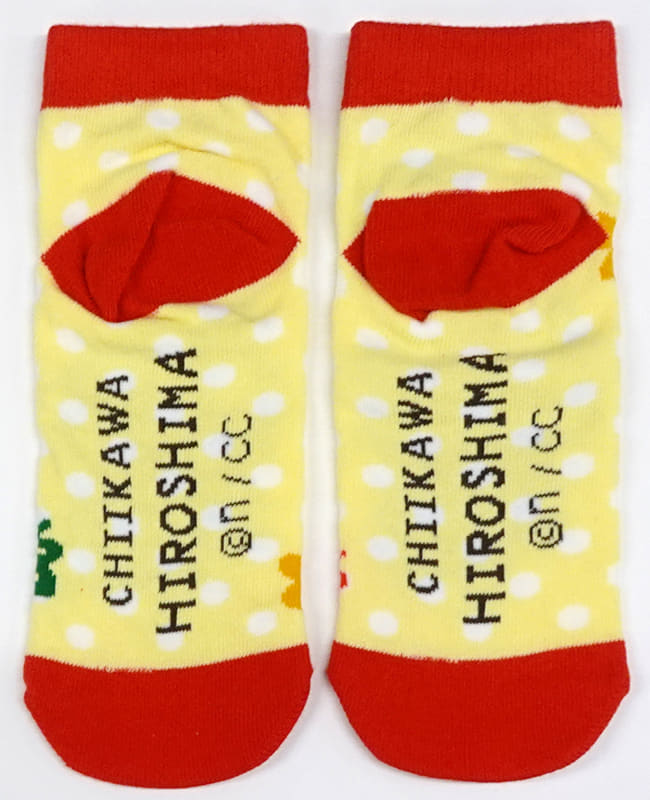 Chiigawa & Hachiware (Momiji-manju) Character ットソックス "Chiigawa ...