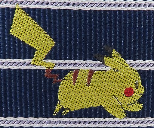 Pikachu Necktie Navy x White Stripe Pattern "Pocket Monsters" | Goods ...