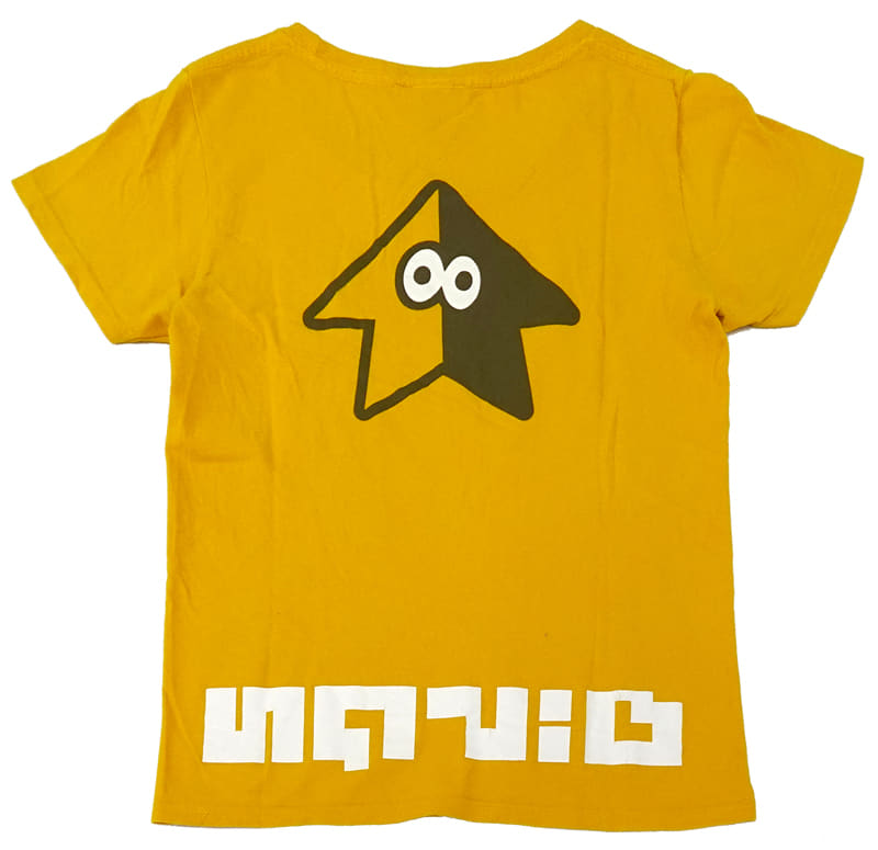 [A la Carte] Cuttlefish Logo T-Shirt Mustard XS (WL) Size "Splatoon ...