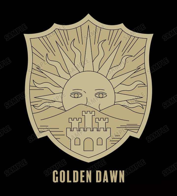 Golden Dawn T-Shirt Black Men L Size "Black Clover" | Goods ...