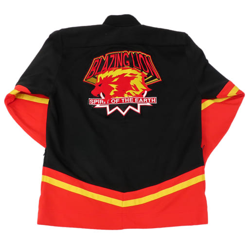[Damaged Item] Gao Red Jacket Black x Red L Size "Hyakuju Sentai ...