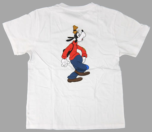 Goofy (Silhouette / Triangle) T-Shirt White L Size Limited to "Disney ...