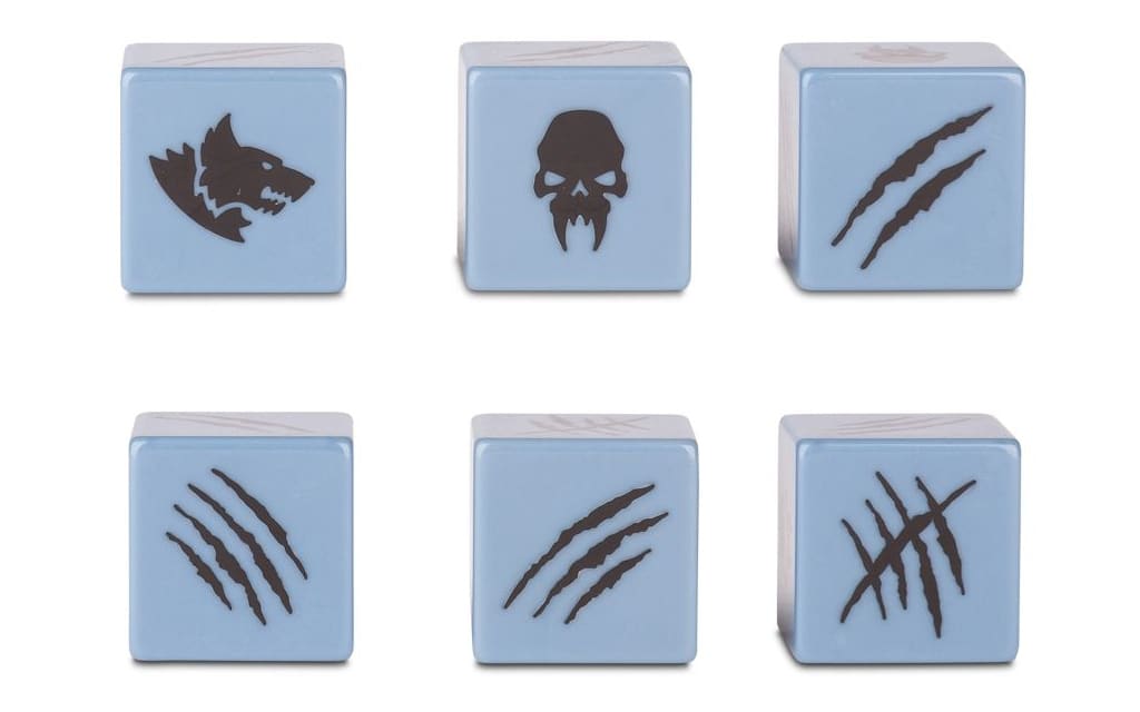 Space Wolf Dice 「 Warhammer 40.000 」 (Space Wolves Dice) [86-72] | Toy ...
