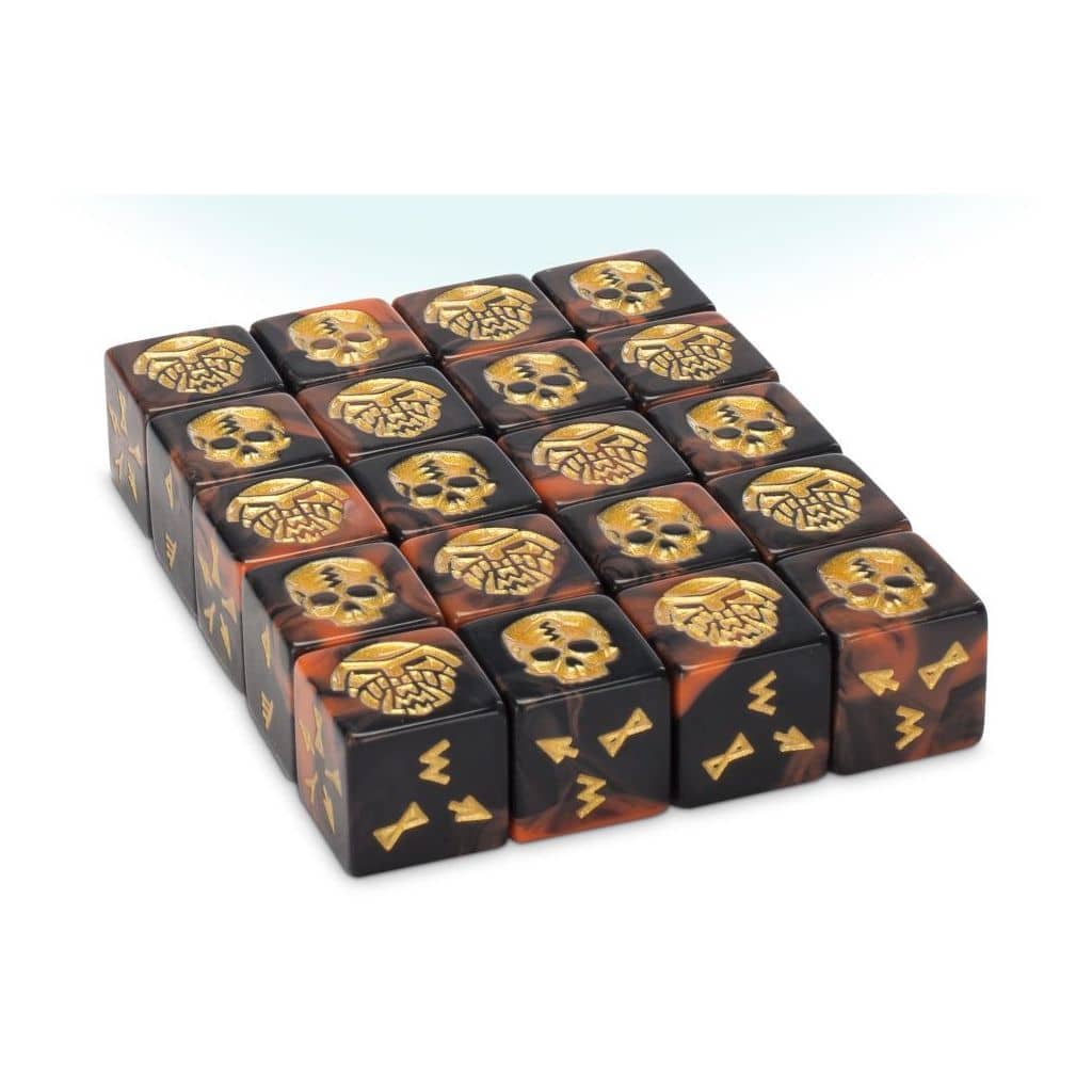 Fire Layer Dice "Warhammer Age of Sigmar" (Fyreslayers Dice) [65-30 ...