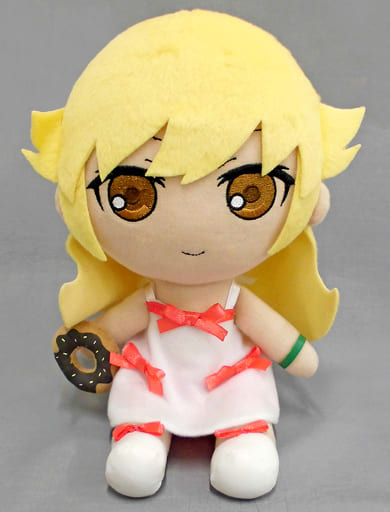 Plush toy Oshino Oshino Plush toy (with straw hats white ribbon ribbon ...