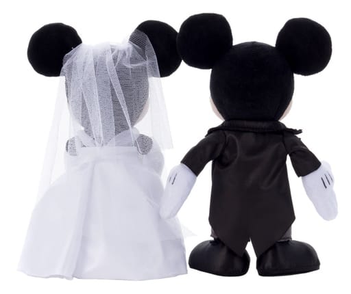 Mickey Mouse & Minnie Mouse bridal Plush toy "Disney" | Toy Hobby ...