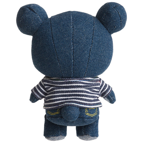 Rilakkuma (Striped Shirt) Denim Plush toy Paper Weight "Rilakkuma ...