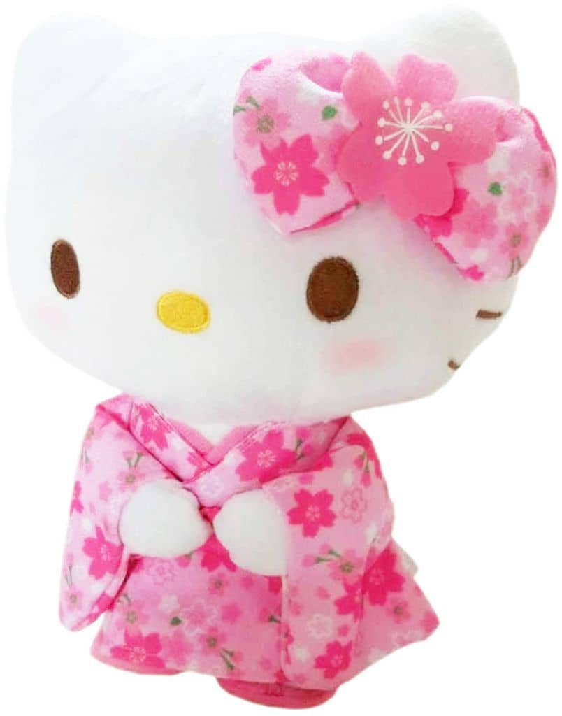 Kitty Sakura Kimono Plush toy (S) 「 Hello Kitty 」 | Toy Hobby | Suruga ...