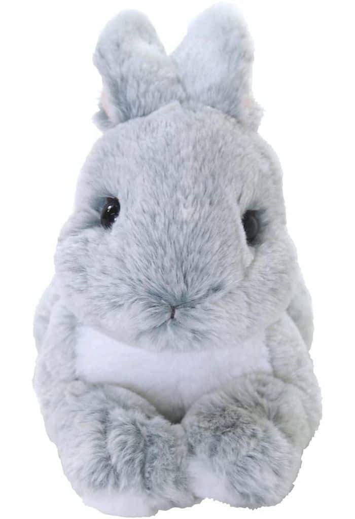Plush toy Knee Rabbit (GR / Gray) Plush toy (M) 「 Knee Series 」 | Toy ...