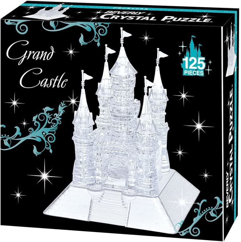 Crystal Puzzle Grand Castle 3D Puzzle 125 pieces [50287] | Toy Hobby ...