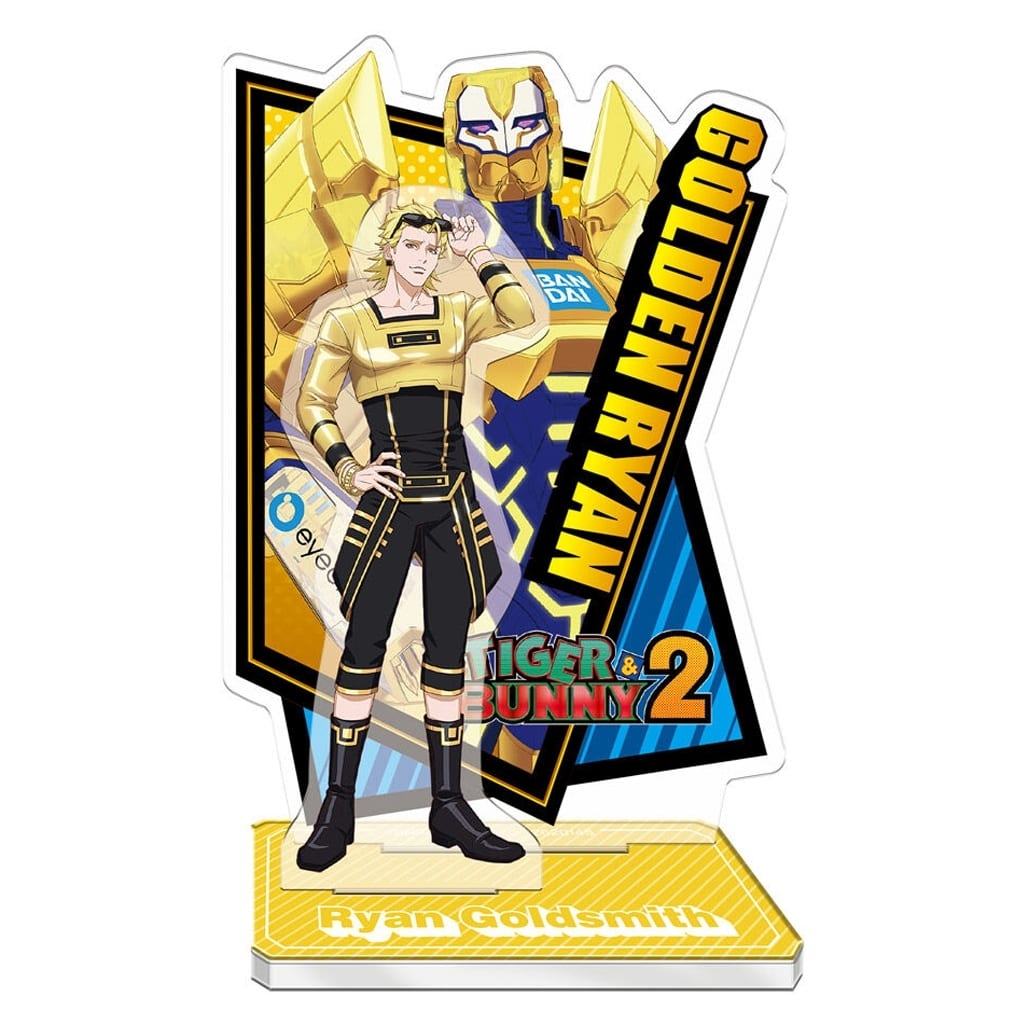 Toy goods 4. Golden Ryan "TIGER & BUNNY 2 Your Partner Acrylic Stand ...