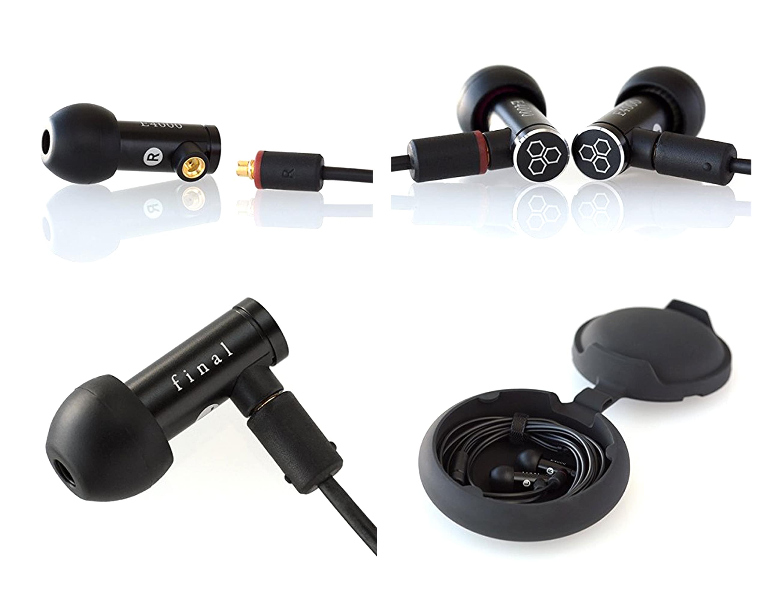 Headphone Final Canal Type Dynamic Earphones E4000 [FI-E4DALD] | Electric appliances | Suruga-ya.com
