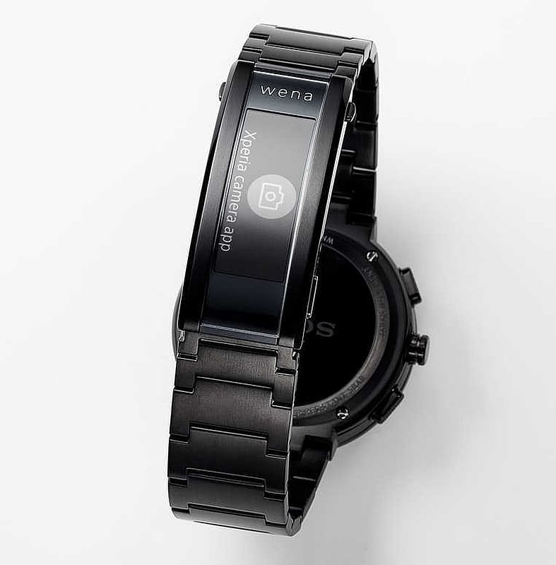 Smartwatch wena 3 Frosted Black Edition Styled for Xperia (Suica compatible) (Frost Black) [WNW ...