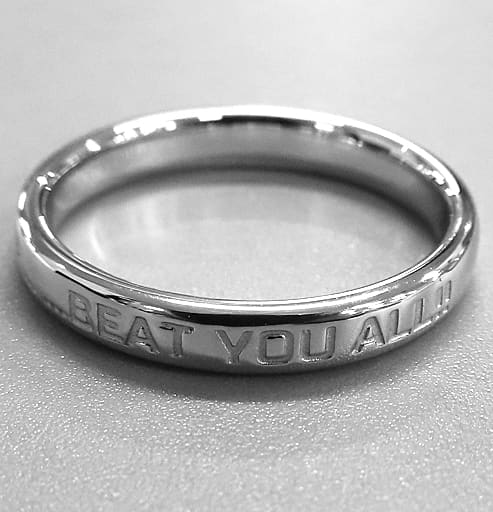 Katsuki Bakugo Silver Message Ring 9.5 "MY HERO ACADEMIA x U-TREASURE ...