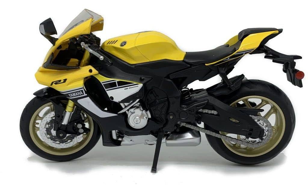 Minicar 1/12 Yamaha YAMAHA YZF-R1 (Yellow) | Toy Hobby | Suruga-ya.com