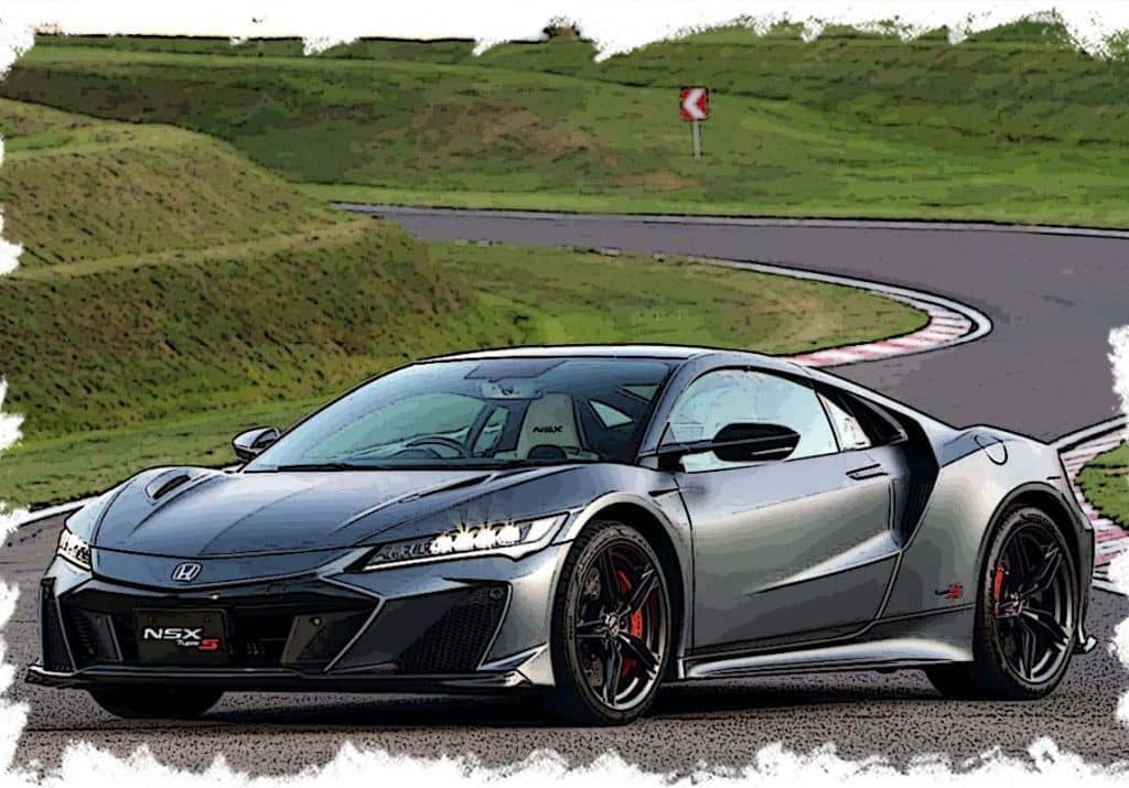 1/43 Honda NSX Type S 2021 (carbon matte gray metallic) [EM673A] | Toy Hobby | Suruga-ya.com