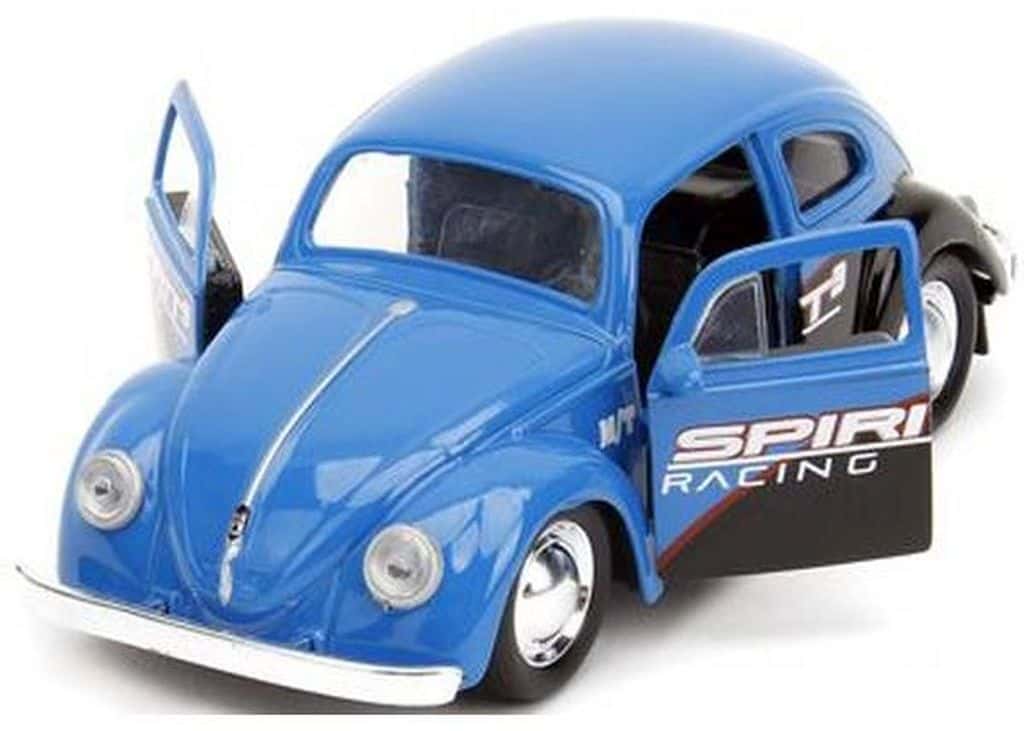 Minicar 1/32 1959 VW Beetle SPIRIT RACING (Blue x Black) with Boxing ...