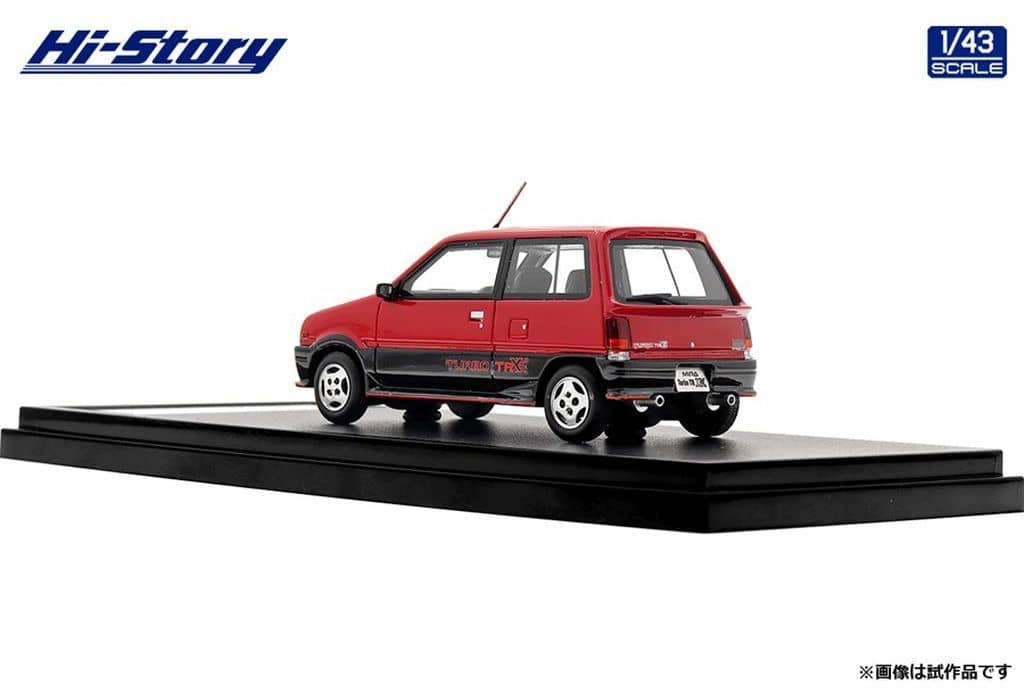 1/43 DAIHATSU MIRA Turbo TR-XX 1985 two tone (Red x Black) [HS423RE ...