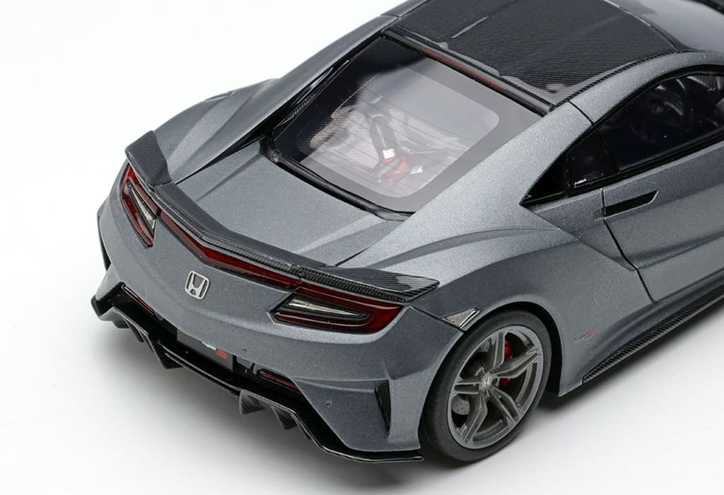 Minicar 1/43 Honda NSX Type S with Rear Spoiler 2021 (carbon matte grey ...