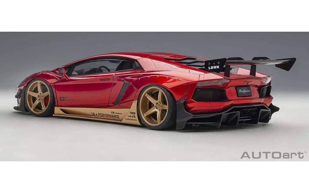 Minicar 1/18 Liberty Walk LB-WORKS Lambo Rugy Ni Aventador Limited ...