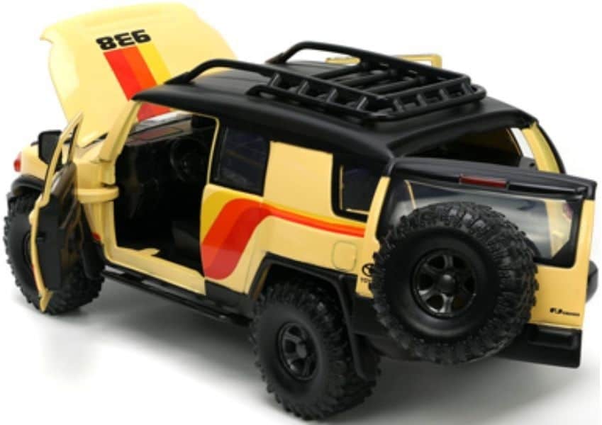 1/24 TOYOTA FJ cruiser (Gross Yellow x Black) "JUST TRACKS Series ...