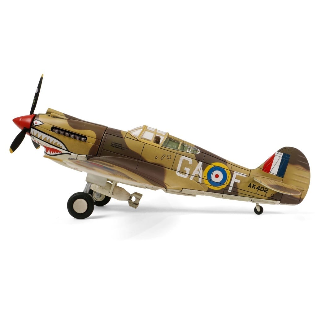 1/72 British Forces P-40B Tomahawk Mk IIB 112 Company AK402 GA-F North ...