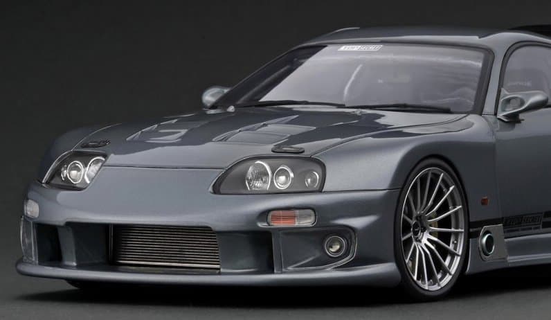 1/18 TOP SECRET GT300 Supra DZA80 (Gun Metallic) [IG2489] | Toy Hobby ...