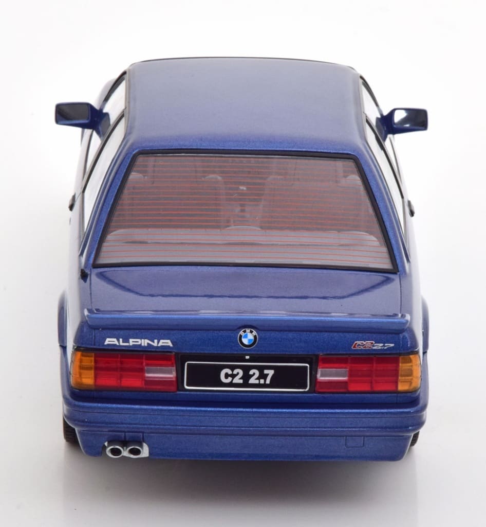 1/18 BMW Alpina C2 2.7 E30 1988 (blue metallic) [KKDC180781] | Toy ...