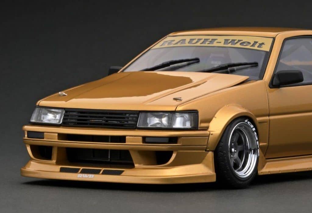 1/18 RWB AE86 (Gold) [IG2608] | Toy Hobby | Suruga-ya.com