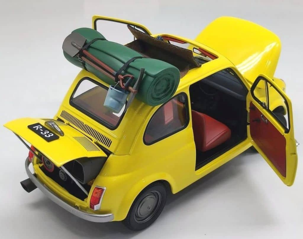 Minicar 1/12 FIAT500 "LUPIN THE THIRD: THE CASTLE OF CAGLIOSTRO" Character Cfcl Vehicle Series ...