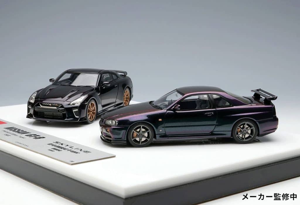Minicar 1/43 Midnight GT-R Premium Edition T-spec 2022 Midnight Purple ...