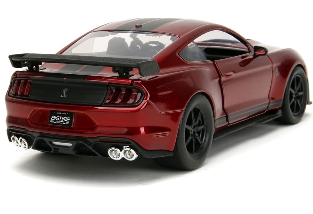 Minicar 1/24 2020 Ford Mustang Shelby GT500 (Candy Red x Black Stripe ...