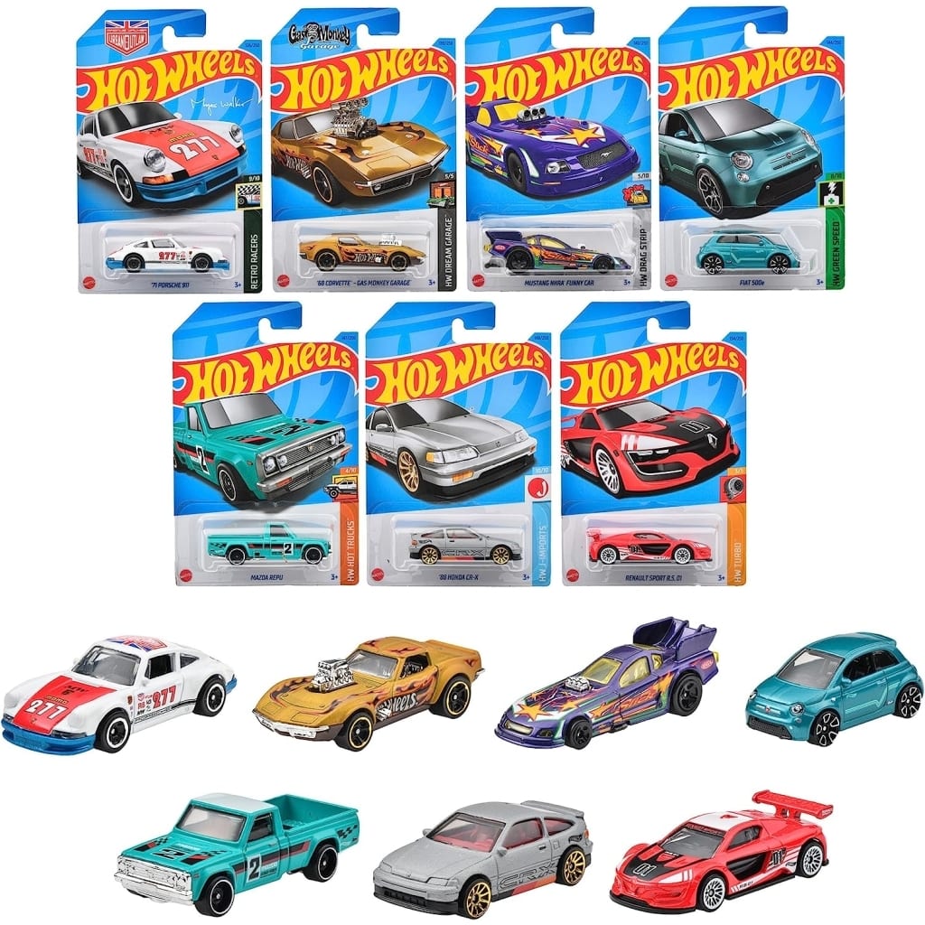 1/64 Hot Wheels Basic Car 2023 g Assorted [C4982-98KG] | Toy Hobby ...