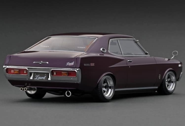 Minicar 1/18 Nissan Laurel 2000 SGX C130 (Purple) [IG3039] | Toy Hobby ...