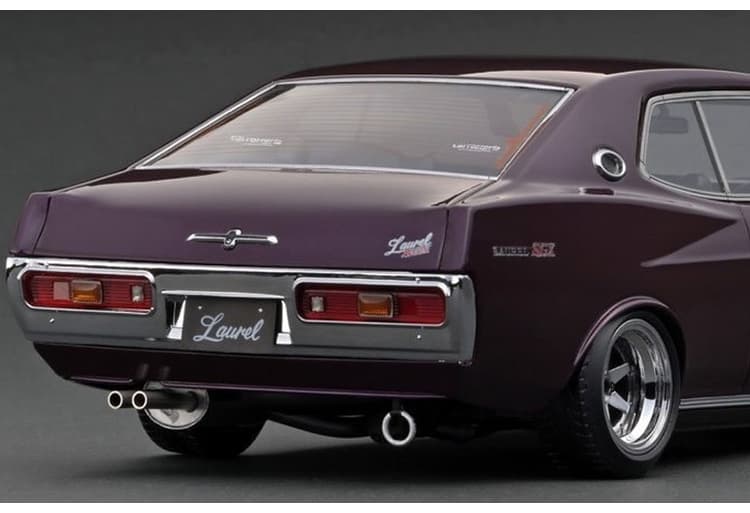 Minicar 1/18 Nissan Laurel 2000 SGX C130 (Purple) [IG3039] | Toy Hobby ...