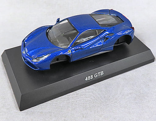 1/64 Ferrari 488 GTB (Blue) "Ferrari Mini Car Collection 11" limited to ...