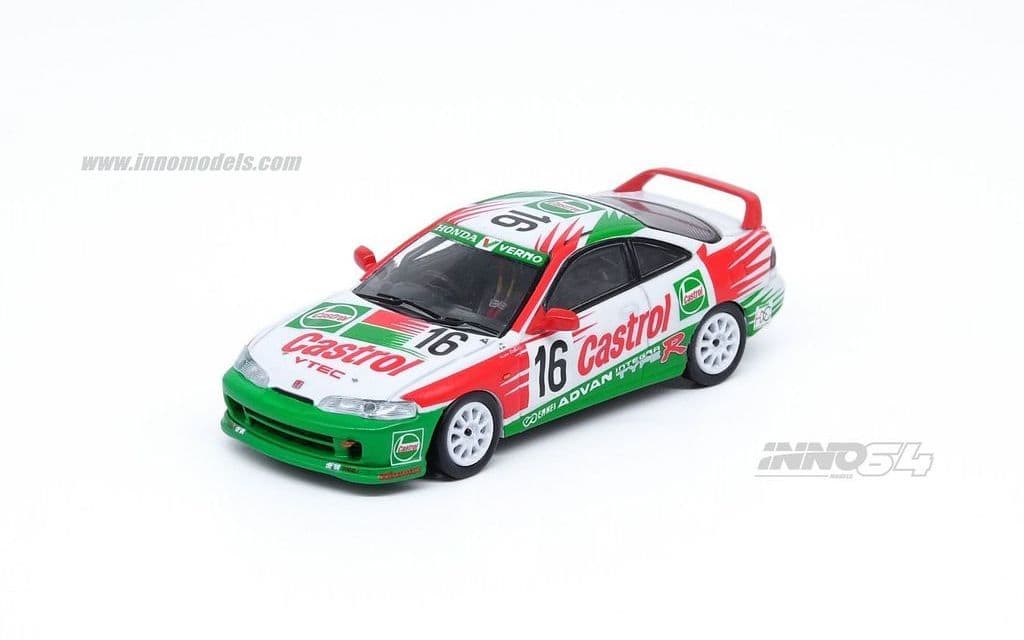 Minicar 1/64 Honda Integra Type-R DC2 ` CASTROL ` Super Endurance N1 ...