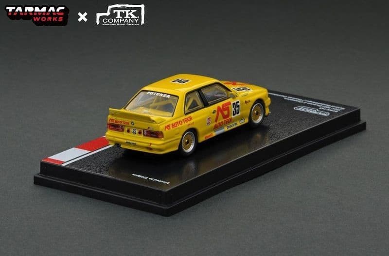Minicar 1/64 BMW M3 JTCC 1991 Division 2 Champion Roland Ratzenberger ...