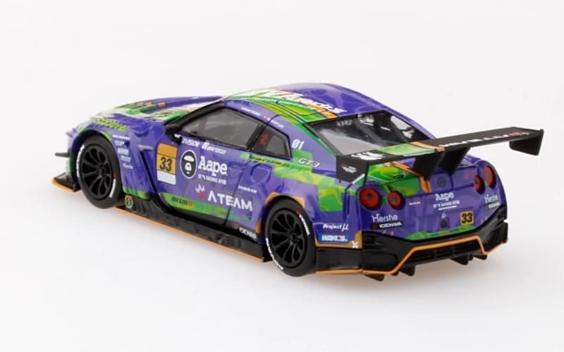 Minicar 1/64 EVA RT TEST TYPE-01 x Works GT-R SUPER GT GT300 2019 #33 ...