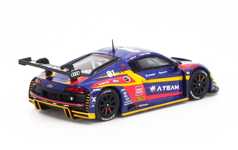 Minicar 1/64 Audi R8 LMS EVA RT Test Type-01 x Works R8kakusei (purple ...