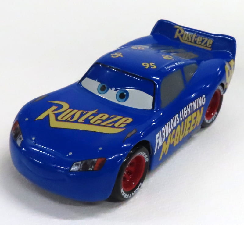Minicar Fabulous Lightning McQueen #95 (Blue) "Cars 3" Disney Store ...