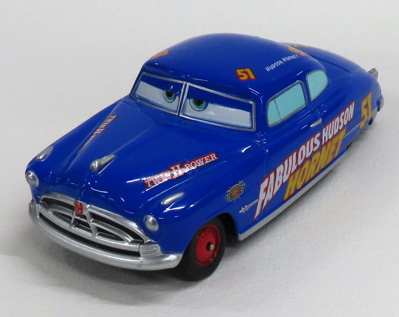 Minicar Fabulous Hudson Hornet #51 (Blue) "Cars 3" Disney Store only ...